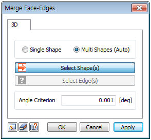 Merge Face-Edge